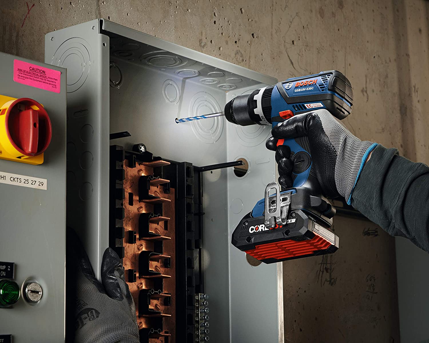BOSCH : Taladro de martillo GSB18V-535CB15 18V EC Bosch